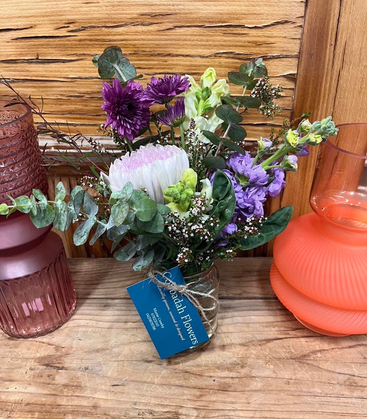 Jar Posie | Cobbadah Flowers